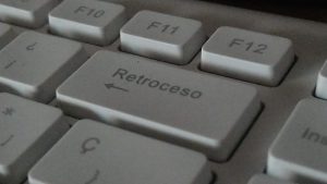 Función de la tecla Backspace del teclado - Tecnología + Informática