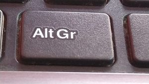 Función de la tecla Alt Gr del teclado - Tecnología + Informática