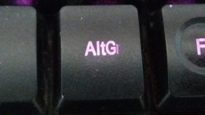 Función de la tecla Alt Gr del teclado - Tecnología + Informática