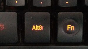 Función de la tecla Alt Gr del teclado - Tecnología + Informática