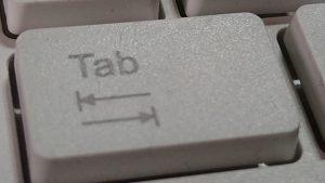 Función de la tecla TAB o Tabulador - Tecnología + Informática